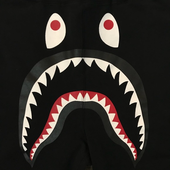 Bape | Pants & Jumpsuits | Bape A Bathing Ape Shark Pants Size L | Poshmark
